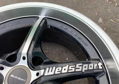 Weds sport r18. Weds Sport re-005na 4x100. Weds Sport r17 re005. Weds re-005. Центральные колпачки Weds Sport.