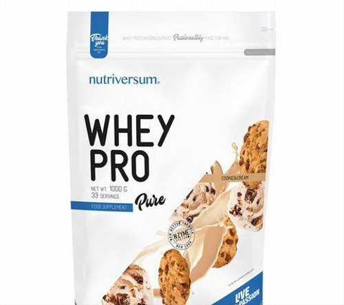 Сывороточный протеин Nutriversum Pure Whey Pro 1kg