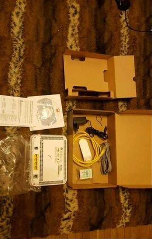 Продам новый adsl роутер huawei hg520b