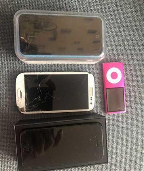 Телефон iPhone 5, 5С, iPod, Самсунг на зап части