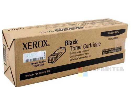 Картридж-Тонер Xerox Phaser 6125,orig (2k) 106R013