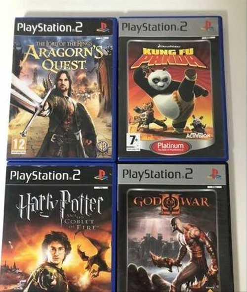 Sony playstation 2 + 4 игры
