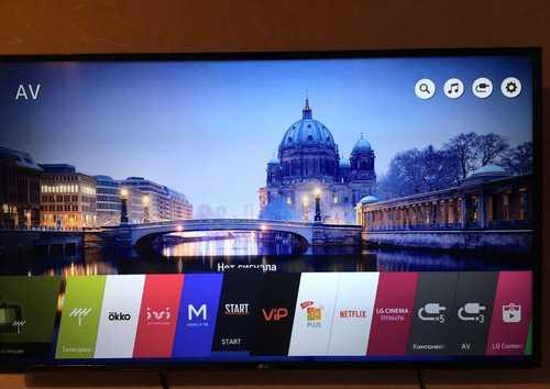 Телевизор lg 49uk6300plb на гарантии