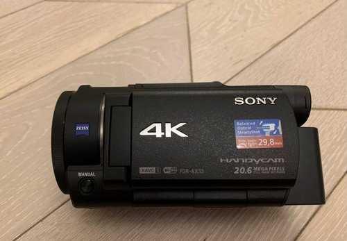 Видеокамера Sony Handycam FDR-AX33 4K