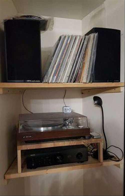 Victor jl-в37, denon pma-520ae, wharfedale diamond