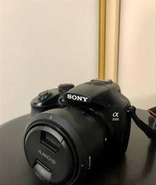 Фотоаппарат Sony Alpha A3500 Kit + сумка