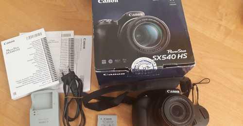 Компактный фотоаппарат canon PowerShot SX540 HS