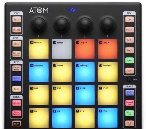 Контроллер Presonus Atom новый в коробке