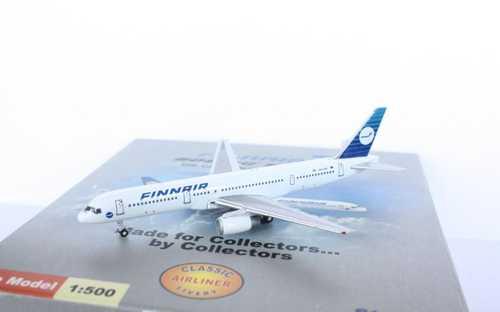 Модель самолета Boeing B 757 Finnair 1/500