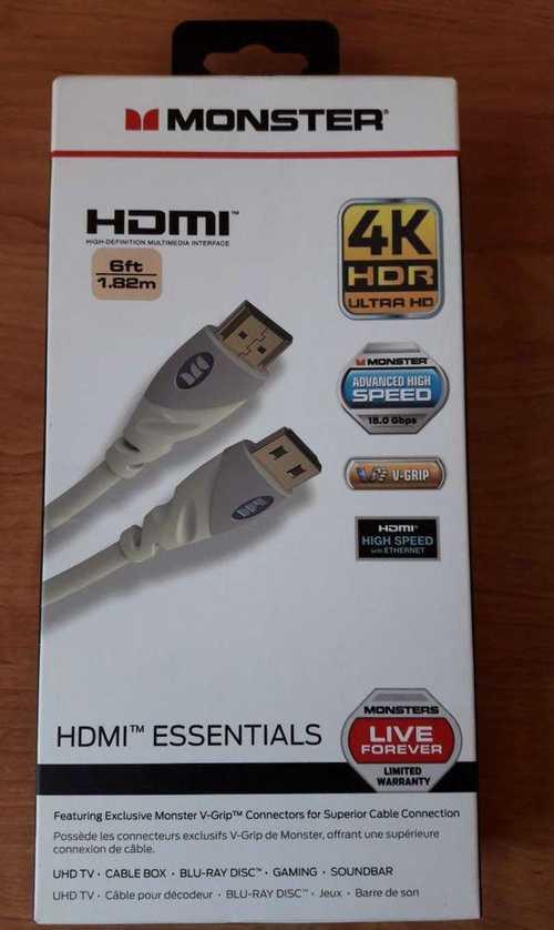 Аудио-Видео кабель hdmi Monster