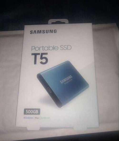 Переносной ssd Samsung T5 500gb