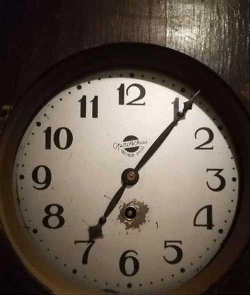 Часы настенные орловский часовой завод