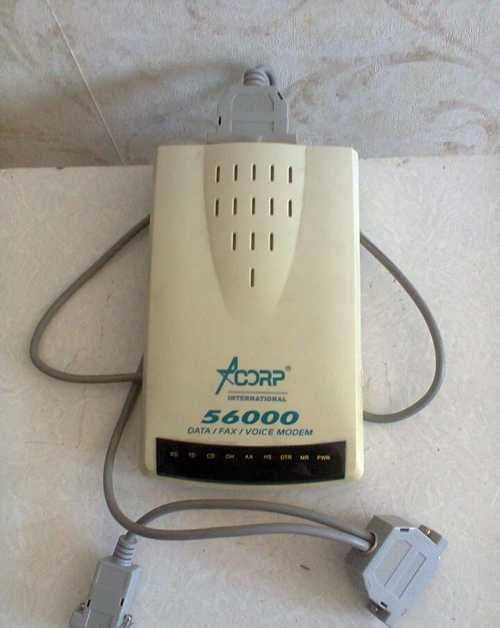 Модем acorp 56000