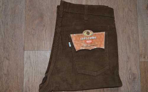 Джинсы Levis 519 W36 L31, вельвет, Made in USA