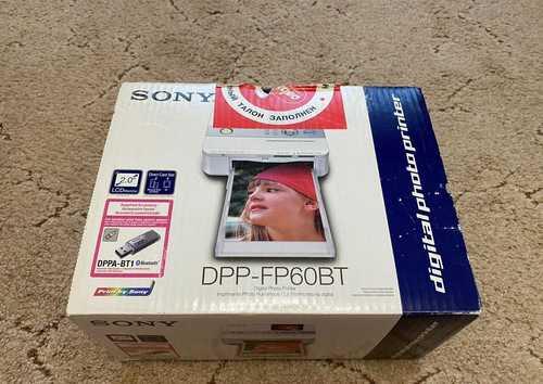 Цифровой фотопринтер Sony DPP-FP60BT