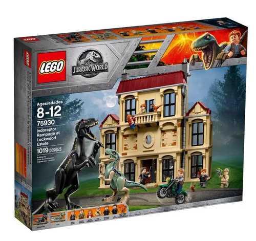 Lego Jurassic World* 75930 Нападение Индораптора