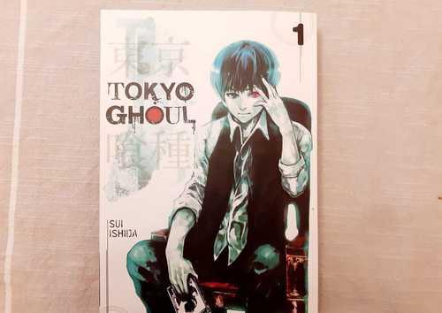 Манга на английском Tokyo Ghoul 1 том