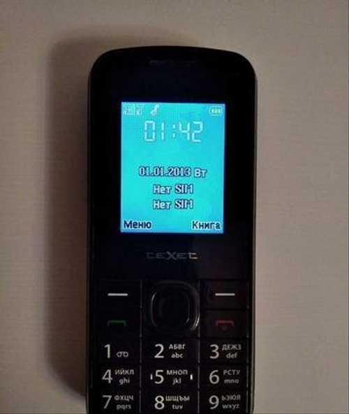 Мобильный телефон texet TM - 102