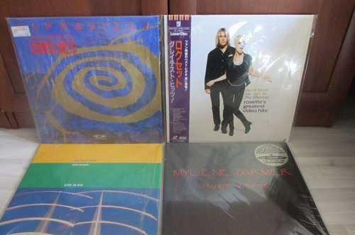 LD лазерные диски,Mylene Farmer,Roxette,Pet Shop B