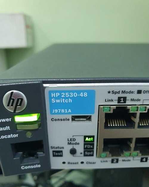 Коммутатор hp 2530-48 J9781A