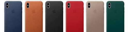 Кожаные чехлы для iPhone XR Leather Case