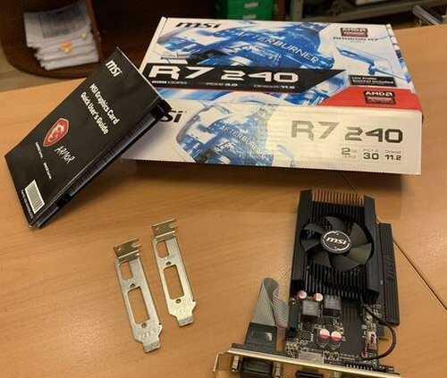 Виделкарта MSI AMD Radeon R7 240 2 GB