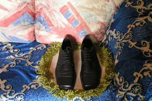 Новые мужские кожаные туфли Etor. 43 - 44