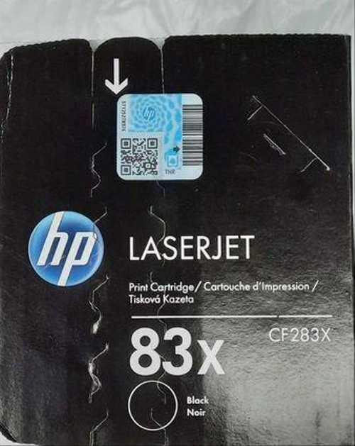 Картридж HP CF283X 83X для принтера