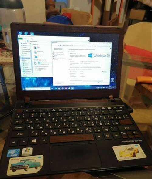 Нетбук acer aspire one 756-b8478kkmfg