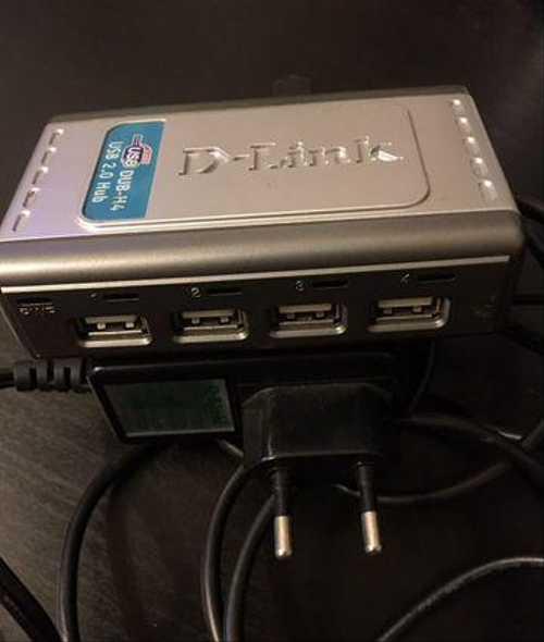 USB хаб 4 D-Link
