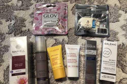 Galenic, Babor, Markell, clarins, glov