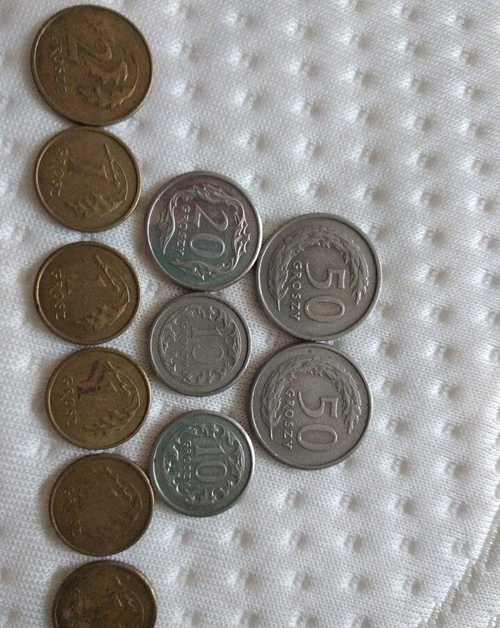 Монеты Польша злоты и гроши