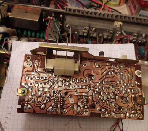 Темброблок Радиотехника у-101 и панель радиатора