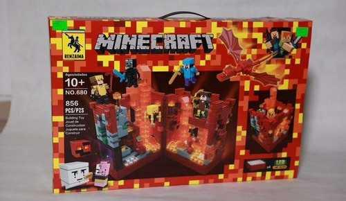 Конструктор Minecraft Подземная крепоcть красная