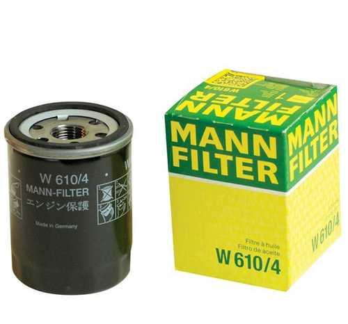 Фильтр масляный Mann W610/4 Nissan