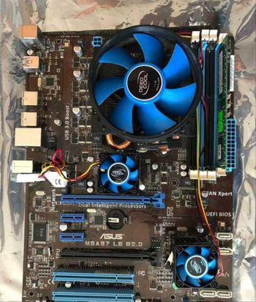 Asus M5A97 LE R2.0 + AMD FX4300