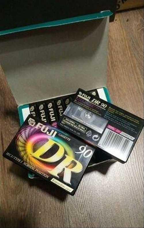 Аудио кассета Fuji DR90 запечатанная