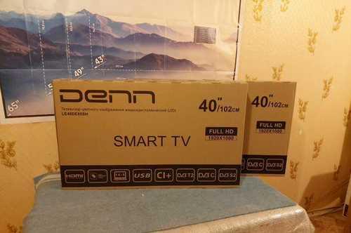 Smart телевизор Denn 102см Full HD Wi-Fi новый