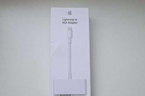 Переходник Apple lightning to VGA