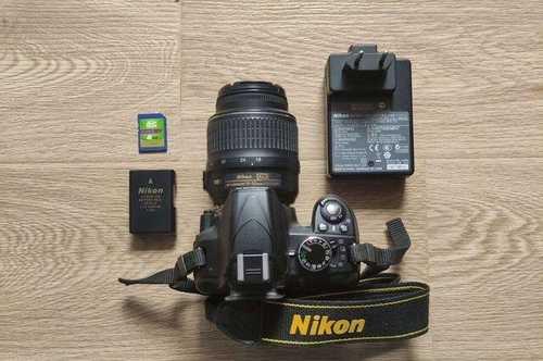 Зеркальный фотоаппарат nikon d3100 kit 18-55 mm