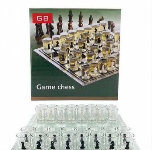 Алко-шахматы 35х35 см
