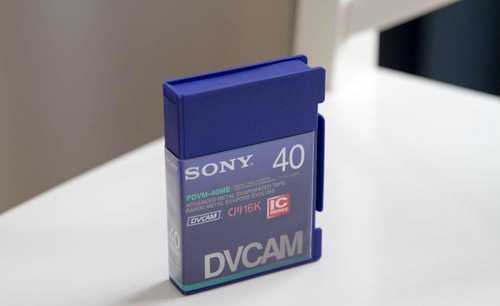 Видеокассета формата mini dvcam - Sony