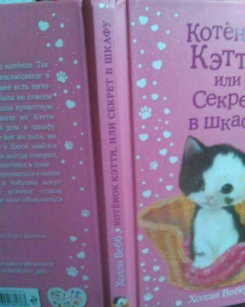 Холли Вебб Котёнок Кэтти или секрет в шкафу