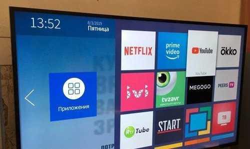 UHD 4К smart WI-FI 125CM Sharp LC-49CUG8052E