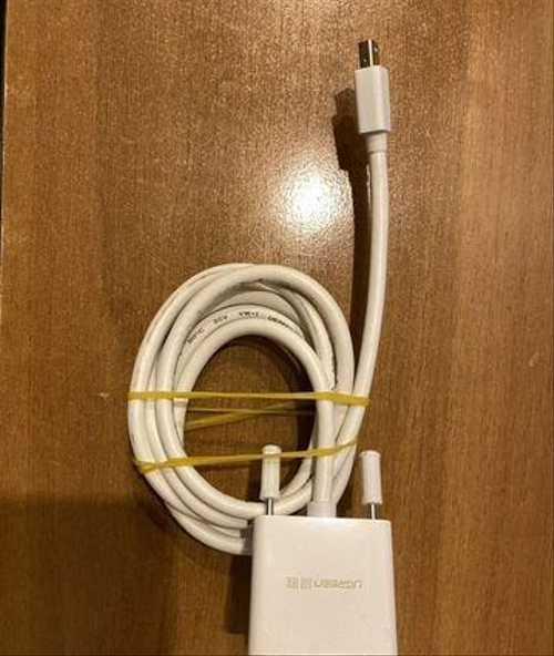 Кабель VGA Thunderbolt macbook apple ugreen
