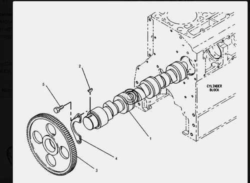 Распредвал для двигатель caterpillar 3114 оригинал
