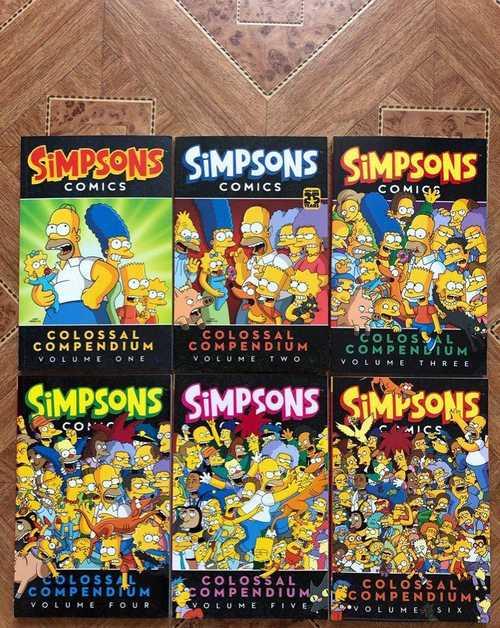 Simpsons Comics collosal compendium 1- 6 vol