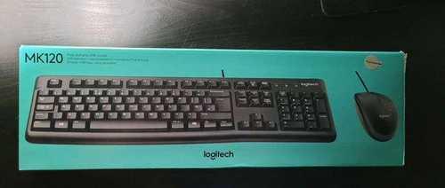 Комплект logitech MK120. Новый