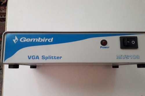 Разветвитель VGA сигнала Gembird MVS-108