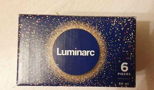 Luminarc набор стопки 6 штук цвет мед или графит